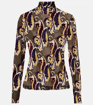 Etro Sheer Blouses