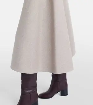 Max Mara Knitted Midi Skirt