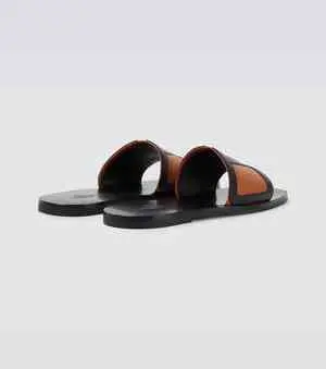 Valentino Garavani Leather Slides
