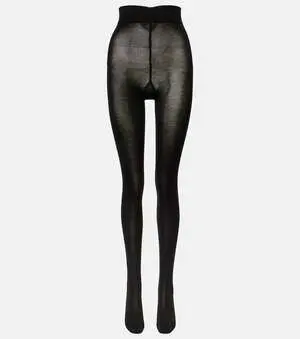 Wolford Cashmere And Silk-blend Tights - Black
