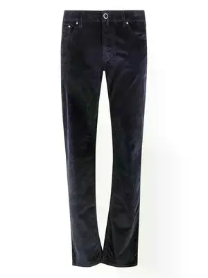 Jacob Cohen Corduroy Five-pocket Trousers - Blue