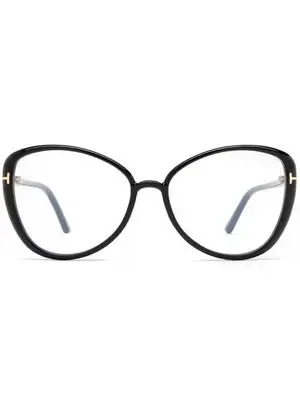 TOM FORD Cat-eye Eyeglasses - Black