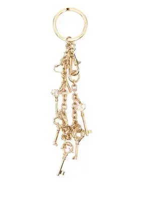 Dolce & Gabbana Key Charm Keyring - Gold
