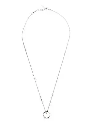 Saint Laurent Cassandre Pendant Necklace