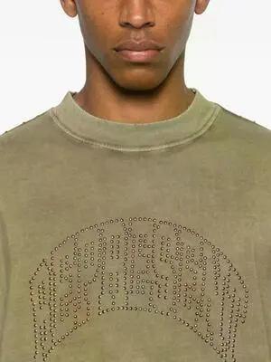 REPRESENT Stud-logo T-shirt - Green