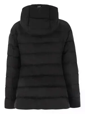 Herno Hooded Quilted Puffer Jacket - Black