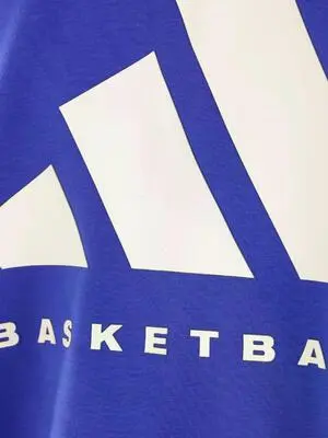 Adidas Basketball Logo Printed Sweatshirt