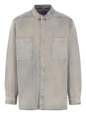 Rick Owens Jumbo Denim Jacket - Blue