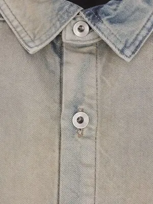 Rick Owens Jumbo Denim Jacket - Blue