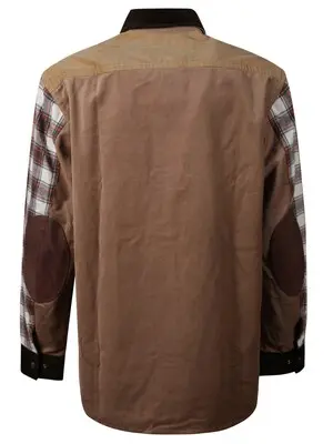 Junya Watanabe Checked Cotton Flannel Shirt