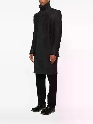 DEEPTI Button-fastening Coat - Grey
