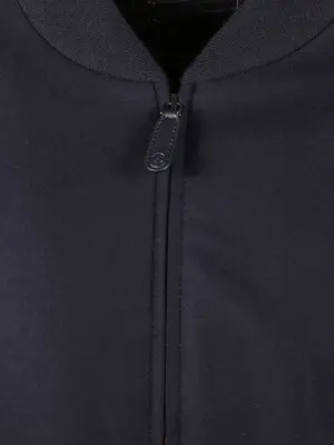 Giorgio Armani Zipped Jacket With Pockets - Blue
