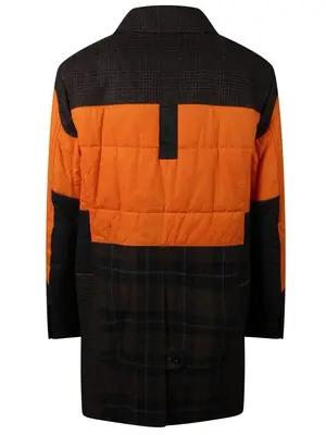 Junya Watanabe Filson Patchwork Coat - Orange