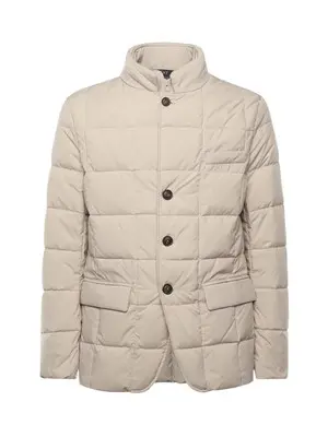 Fay Button Detailed Outerwear For Men