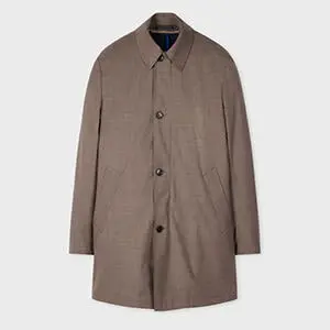 Button Detailed Coats For Men