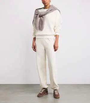 Eterne Cotton French Terry Relaxed Fit Sweatshirt
