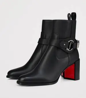 CHRISTIAN LOUBOUTIN Dianouchette Leather Ankle Boots