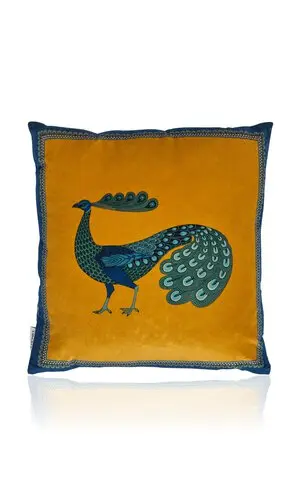 Liberty Peacock Garden Cushion - Multi