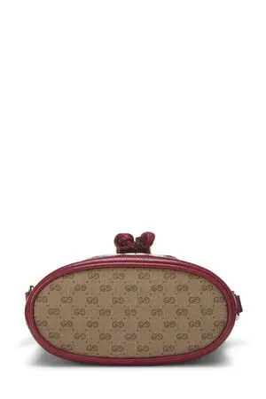 Gucci Doraemon X Coated Canvas Bucket Bag - Red