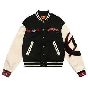 GODSPEED Mankind Varsity Jacket 'black/red'