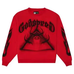 GODSPEED E.o.p. Sweatshirt - Red