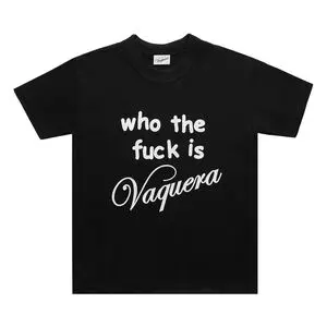 Vaquera Printed T-shirt - Black