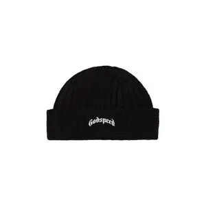 GODSPEED Og Logo Emblem Beanie - Black