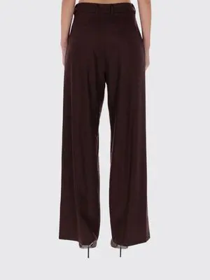 PT TORINO Wide Leg Trousers - Burgundy