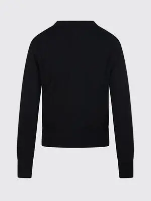 AMI Paris Wool Cardigan - Black
