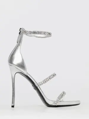 Dsquared2 Silver Tone Shoes For Women