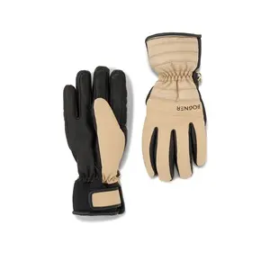 Bogner Cadis Gloves - Beige/black