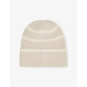 Varley Knitted Beanie Hat - Silver Birch