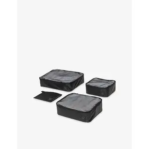 Herschel Supply Co. Kyoto Packing Cubes Set Of Four - Black Tonal