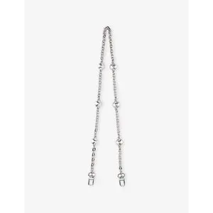Maje Rhinestone Chain Shoulder Strap