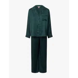 Eberjey Inez Silk Long-sleeve Pyjama Set