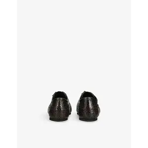 Dries Van Noten Dustin Leather Trainers - Dark Brown