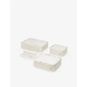 Herschel Supply Co. Kyoto Packing Cubes Set Of Four - Moonbeam Tonal