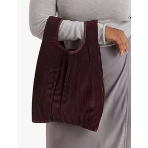 Baggu Pleated Woven Tote Bag