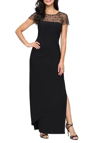 Alex Evenings Sheath Evening Dresses