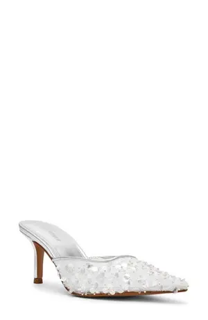 Steve Madden Alexi Mule - Silver Sequin