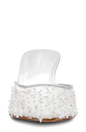 Steve Madden Alexi Mule - Silver Sequin
