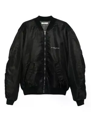 IH NOM UH NIT Logo-print Bomber Jacket