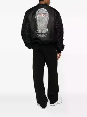 IH NOM UH NIT Logo-print Bomber Jacket