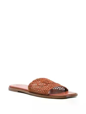 Chloé Crochet Logo Sandals