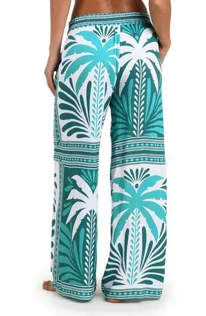 SUNSHINE 79 Printed Wide-leg Pants