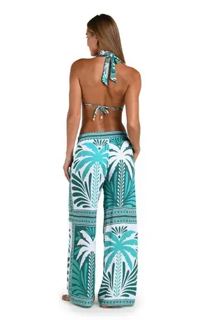 SUNSHINE 79 Printed Wide-leg Pants