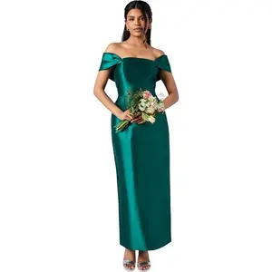 Coast Petite Column Midi Dress - Emerald