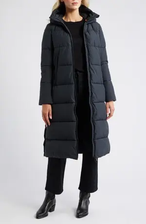 SAVE THE DUCK Miss Quilted Longline Coat