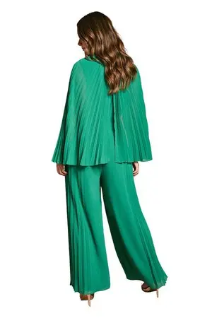 Coast Pleated Wide Leg Jumpsuit
