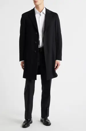Canali Straight Hem Outerwear For Men